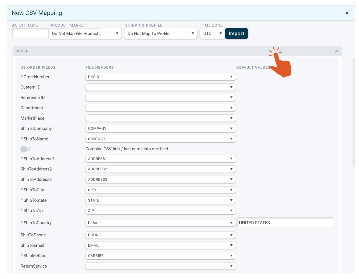 How to Create a CSV Mapping
